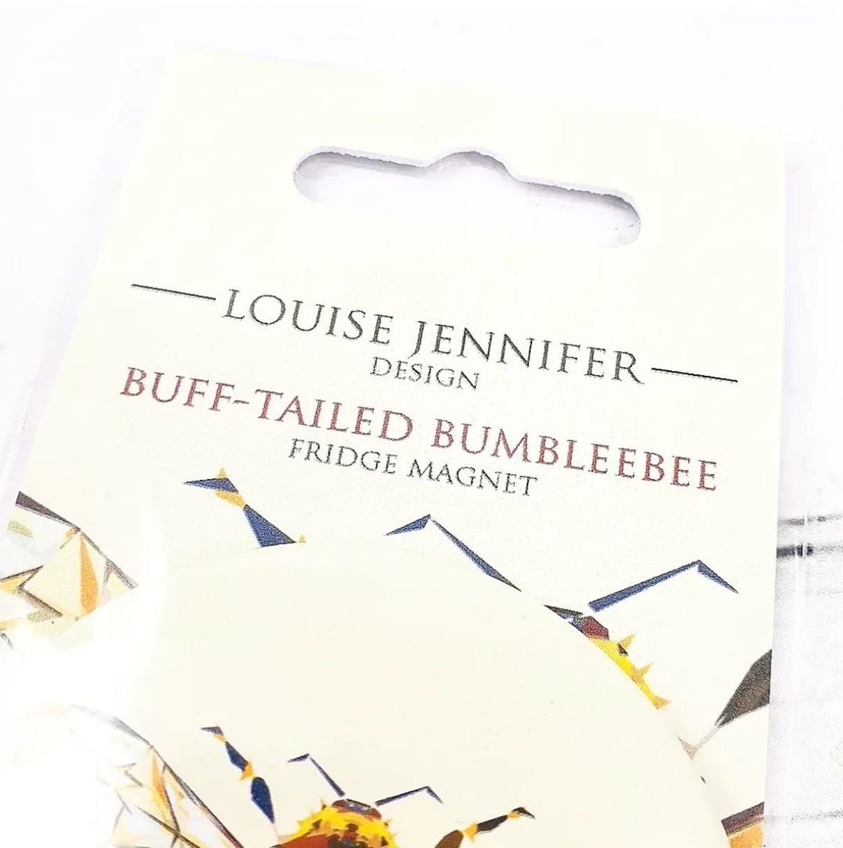 BUFF-TAILED BUMBLEBEE magnet – Louise Jennifer Design