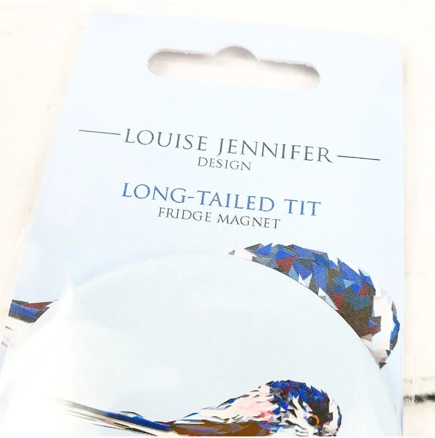 LONG-TAILED TIT magnet – Louise Jennifer Design