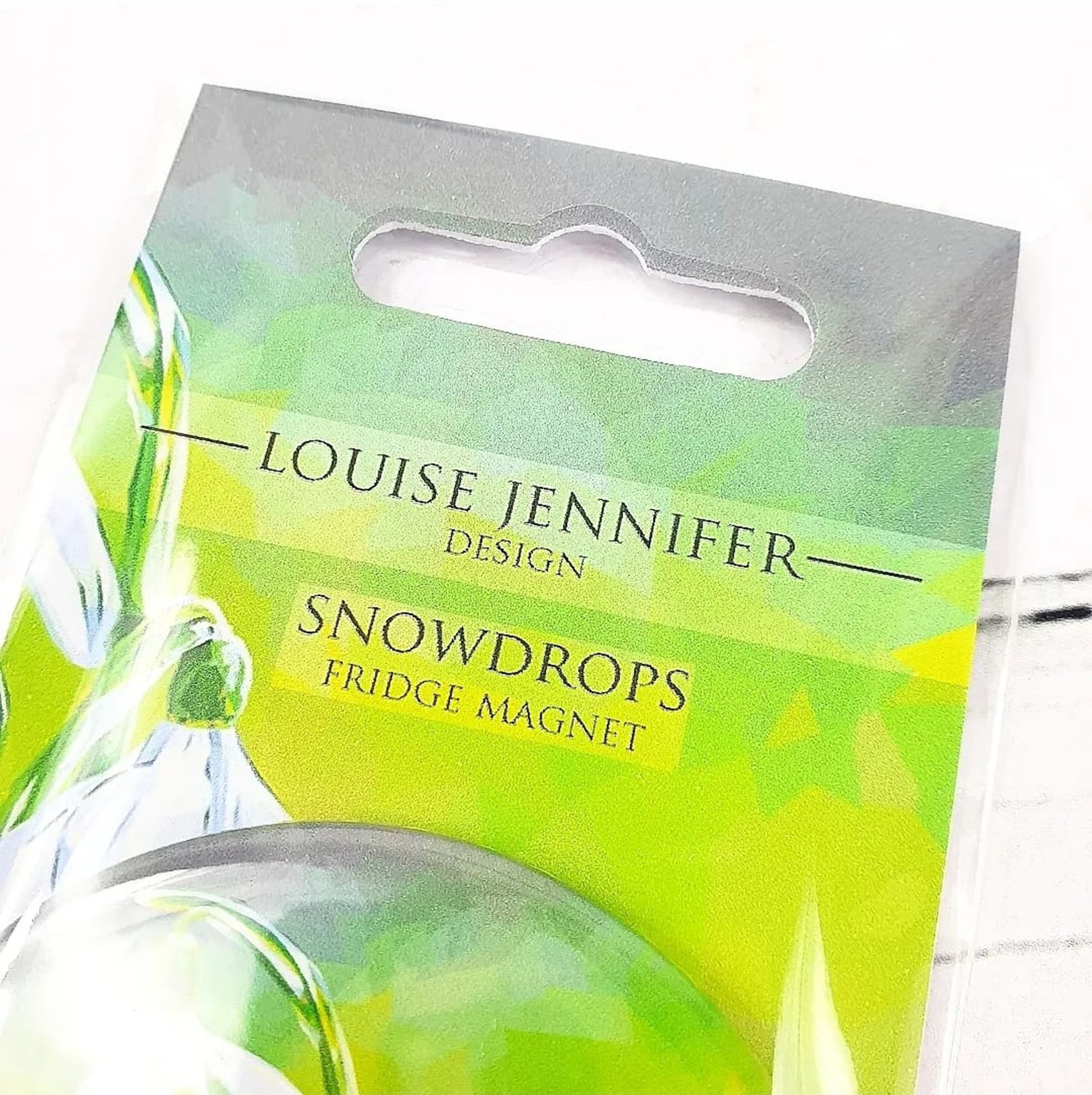 SNOWDROPS magnet – Louise Jennifer Design