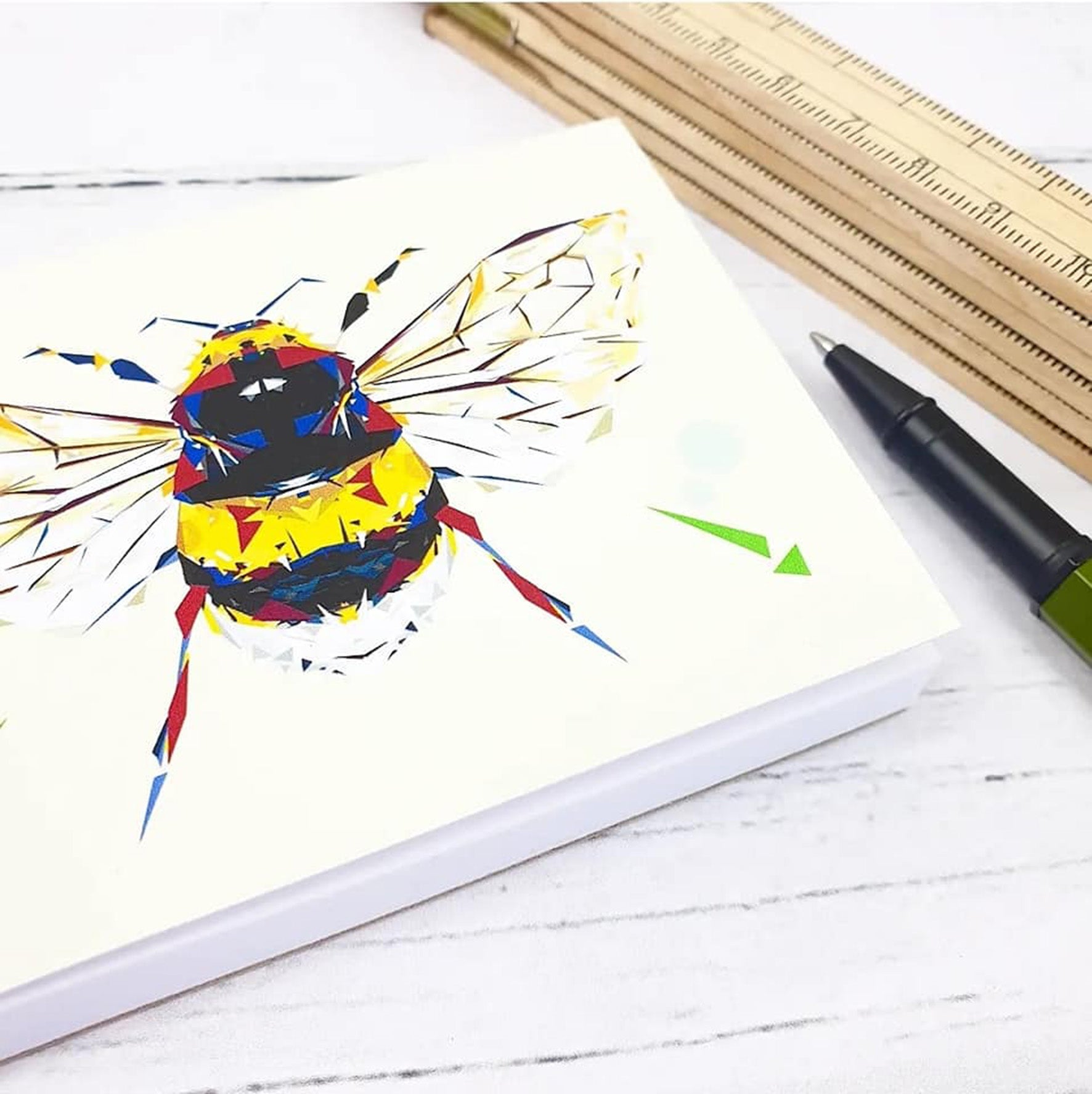 BUFF-TAILED BUMBLEBEE mini notebook – Louise Jennifer Design