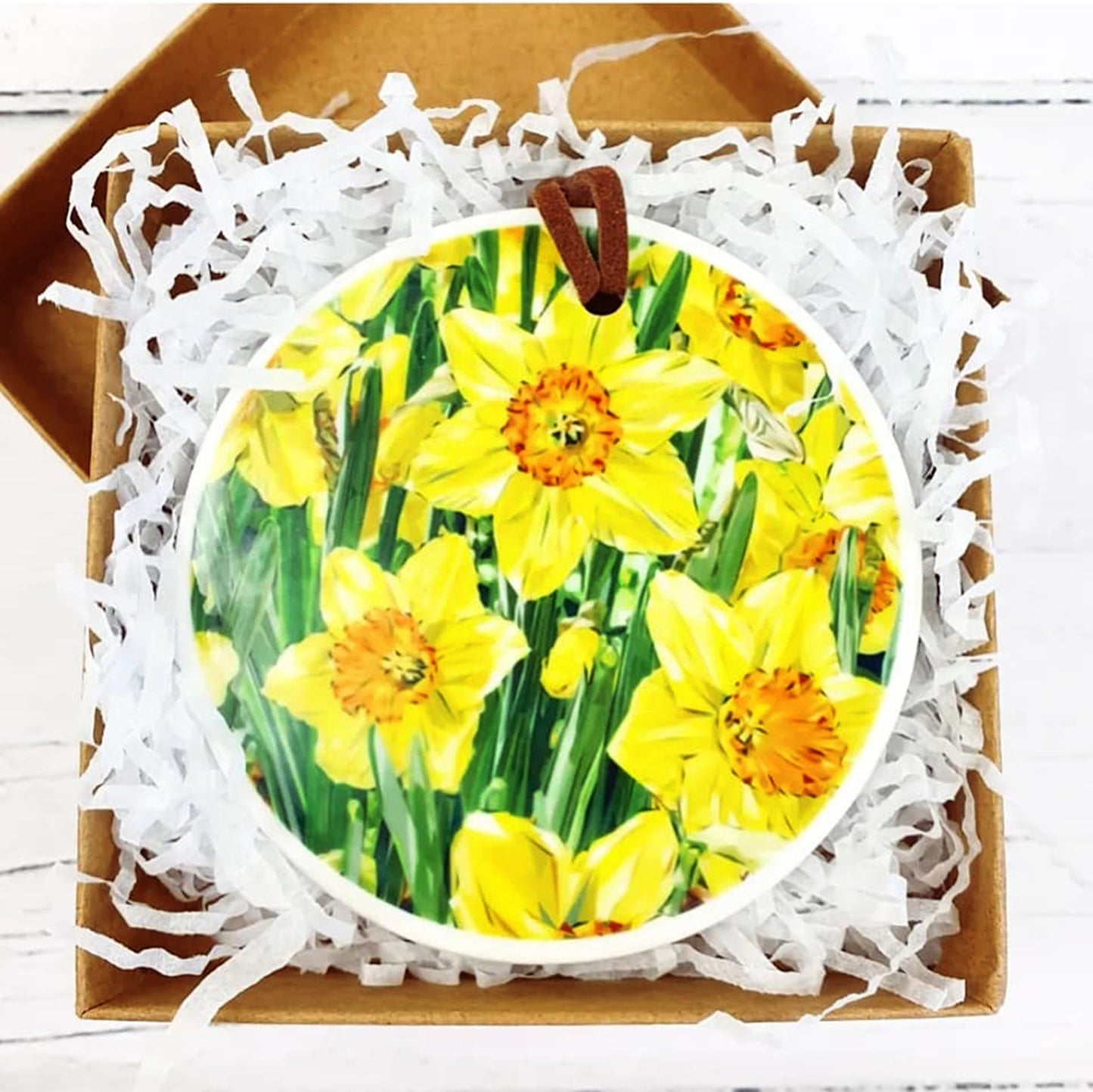 DAFFODIL ceramic decoration – Louise Jennifer Design