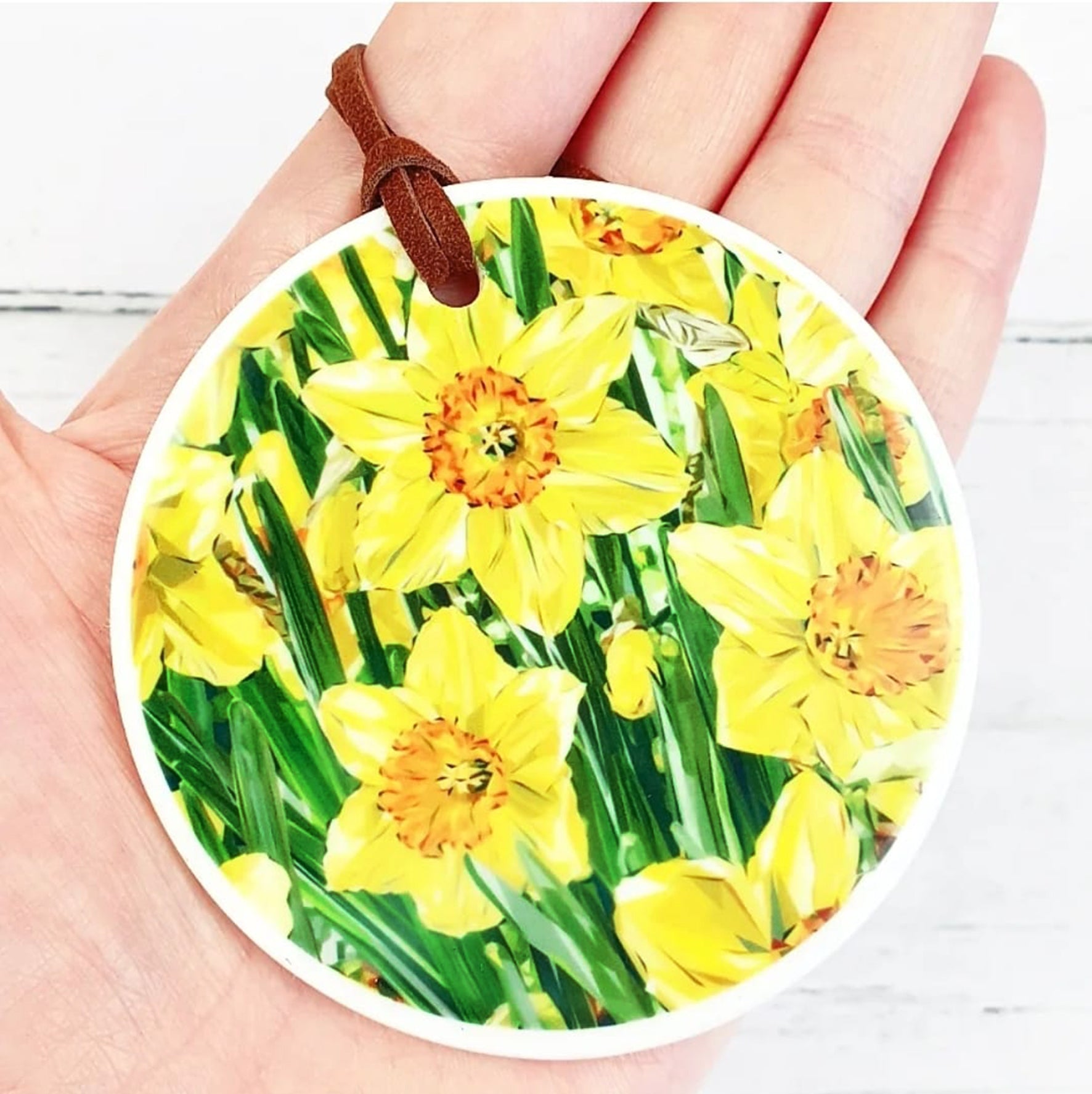DAFFODIL ceramic decoration – Louise Jennifer Design