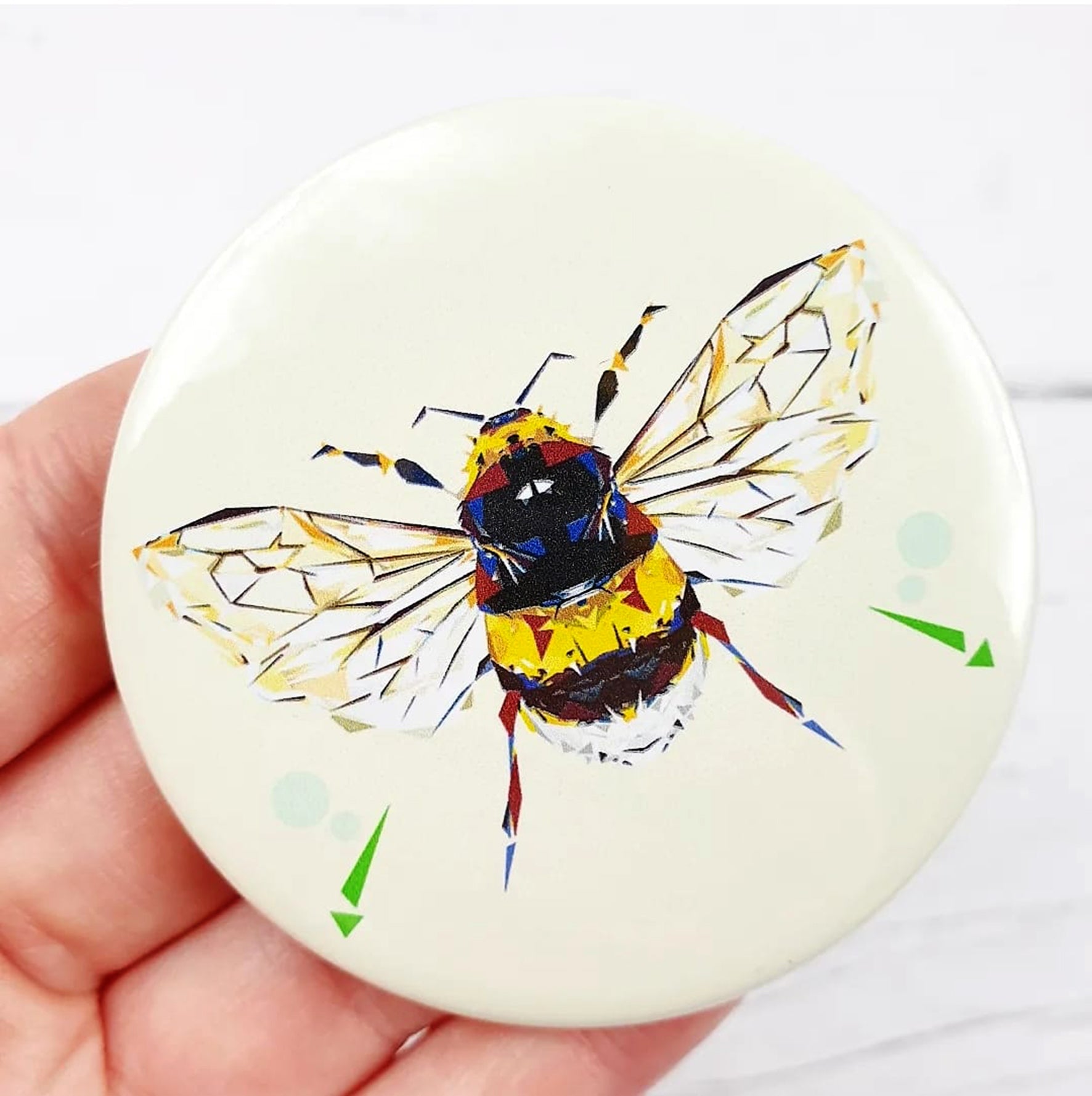 BUFF-TAILED BUMBLEBEE magnet – Louise Jennifer Design
